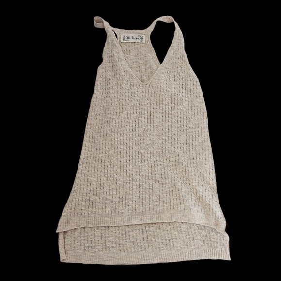 M. Rena | Tops | M Rena Cable Knit Layering Tank | Poshmark